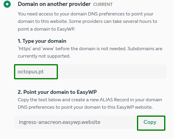 How to use EasyWP with a Cloudflare domain - EasyWP - Namecheap.com How to use EasyWP with a Cloudflare domain - EasyWP - Namecheap.com