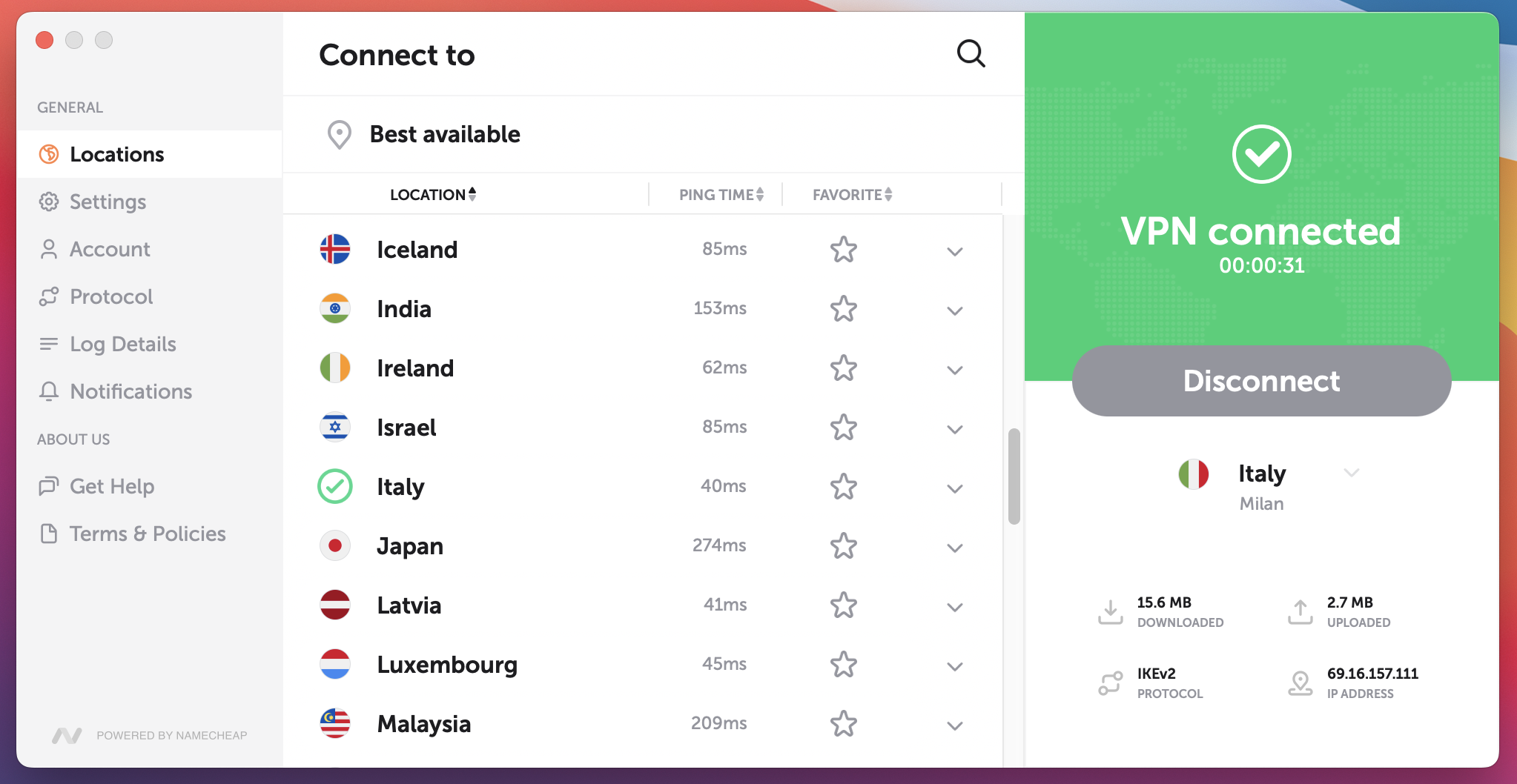 How to set up FastVPN on macOS - FastVPN - Namecheap.com