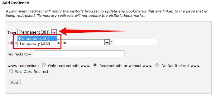 Namecheap.com Knowledgebase • How to create a site/domain redirect in cPanel (cPanel questions)