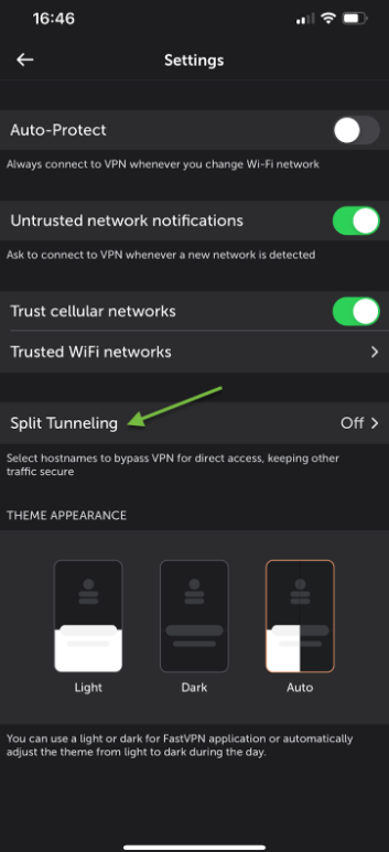 What is Split Tunneling in FastVPN for iOS? - FastVPN - Namecheap.com