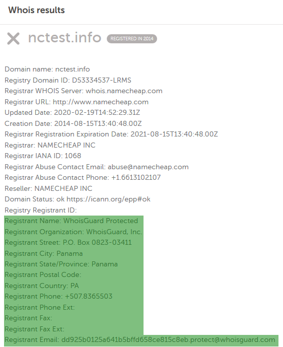 Do you provide any domain privacy protection services? - WhoisGuard