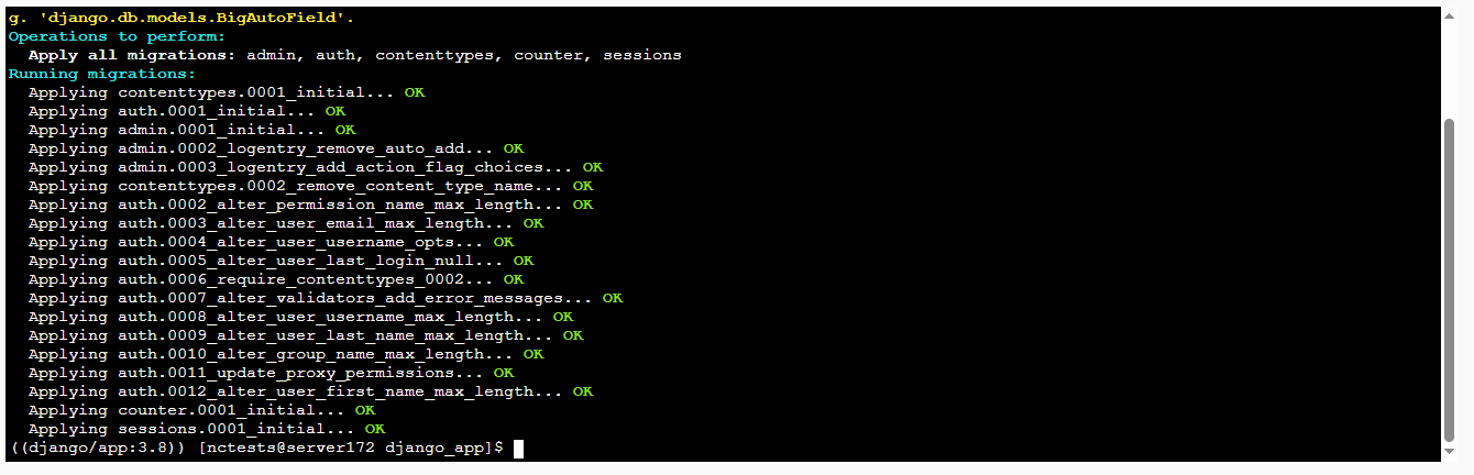 How to deploy a Django application on Shared Servers - Hosting ...