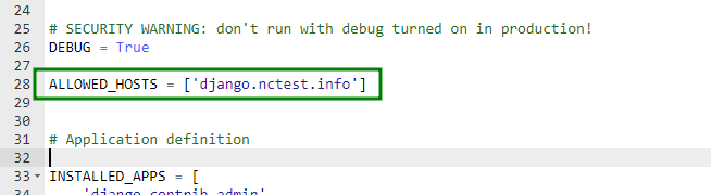 How to deploy a Django application on Shared Servers - Hosting ...