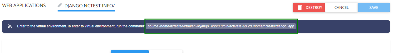 How to deploy a Django application on Shared Servers - Hosting ...