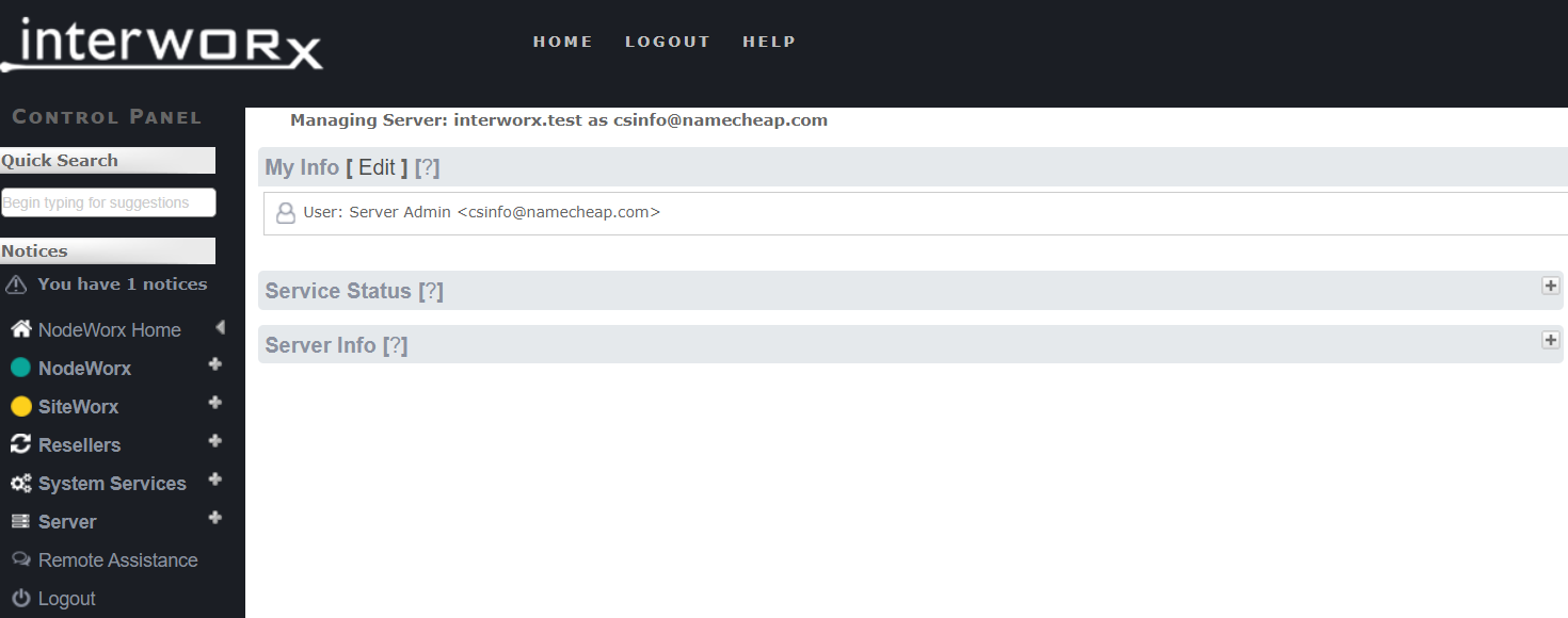 Difference between cPanel and InterWorx - Hosting - Namecheap.com