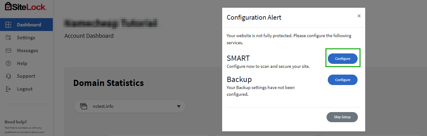 How to configure SiteLock on Shared hosting - Hosting - Namecheap.com