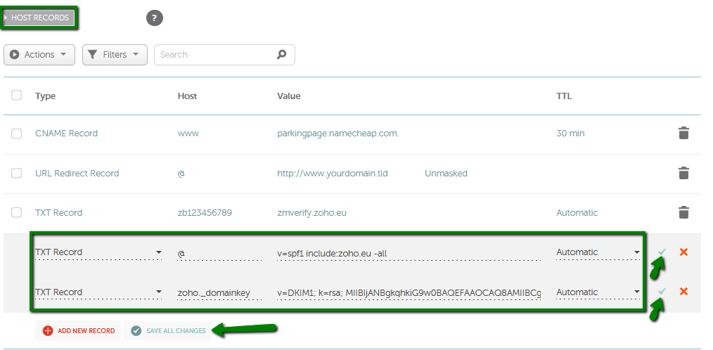 How to set up Zoho email for my domain? - Domains - Namecheap.com